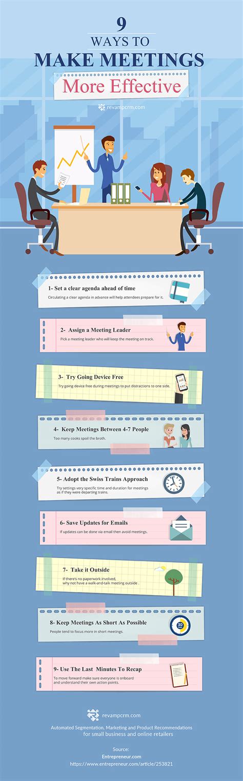 9 Ways To Make Meetings More Effective