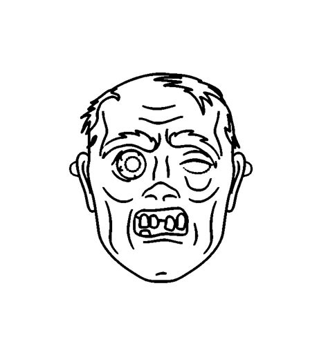 Disegni Da Colorare Di Zombi Di Halloween