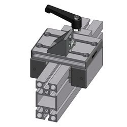 Linear Guide With Uhmw Bearings For T Slotted Aluminum Profiles 45mm In