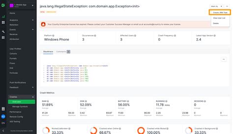 Jira Integration Countly