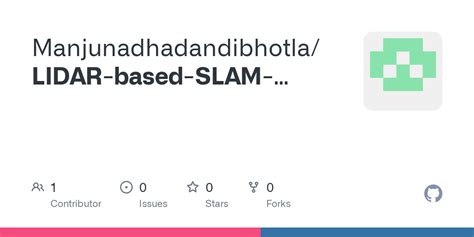 Github Manjunadhadandibhotla Lidar Based Slam Line Segment Algorithm