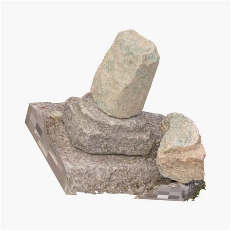 고대 유문암 03 Raw Scan 3d 모델 9 Obj Free3d
