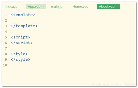 使用vscode创建vue文件时，自动生成vue文件模板vue文件 输入vue自动出来 Csdn博客