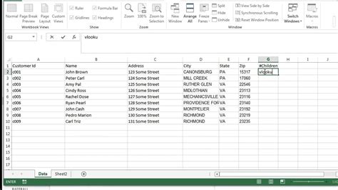 Excel Vlookup Youtube