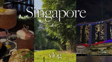 Vlog3박4일 싱가포르 °｡ 싱가포르 완전정복 코스ep1 10년 만에 가족해외여행 맛집 핫플 다가는 욕망여행 ˖° Youtube