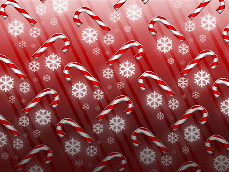 Christmas Candy Cane Background
