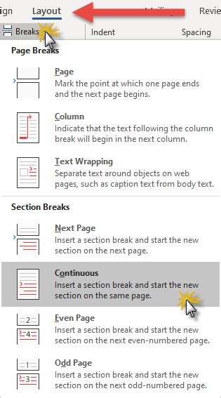 Easy Way To Put Word Doc Into Columns Norton Coudes