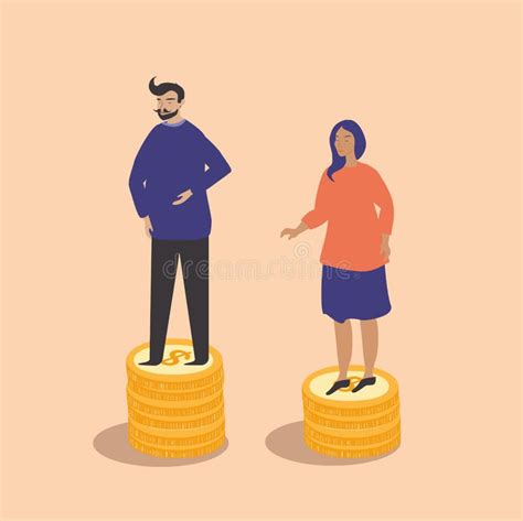 Gender Gap Cartoon Stock Illustrations 255 Gender Gap Cartoon Stock