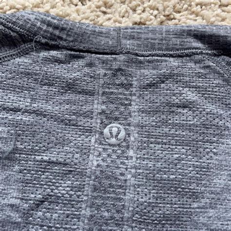 Lululemon Grey Swiftly Tech Size 4 Worn A Couple Depop