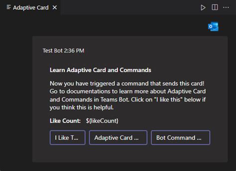 Nodejs Adaptive Cards Are Not Rendering On Bot Emulator V4141