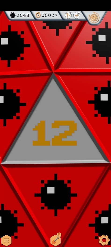 The Elusive 12 In Globesweeper Triangular Mode R Minesweeper