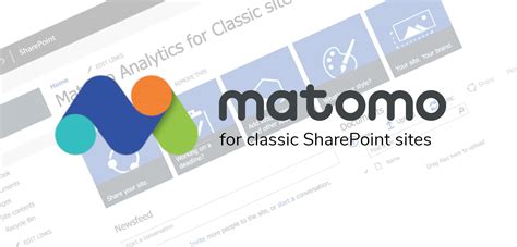 Setup Matomo Analytics To The Classic Sharepoint Site Collections