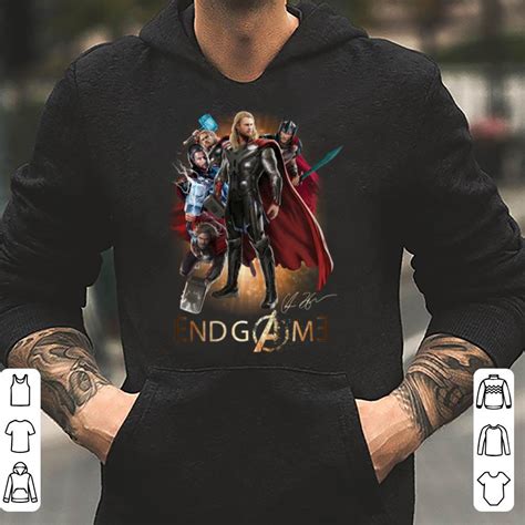 Thor Marvel Avengers Endgame Shirt Hoodie Sweater Longsleeve T Shirt