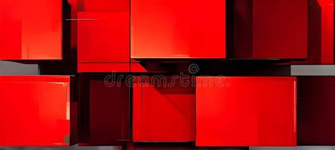 Abstract Seamless Composition Of An Array Of Interlocking Squares Stock Illustration