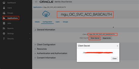 Access Oic Rest Based Integrations Using An Oauth Client No Password