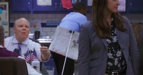 Brooklyn 9 9 S4e12 Hitchcock And Scully Are Seen Using A Binder And