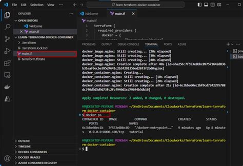 Provision An Nginx Server Using Docker On Windows Dev Community