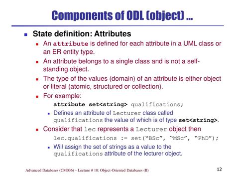 PPT The ODMG Standard For Object Databases PowerPoint Presentation Free Download ID 3010825