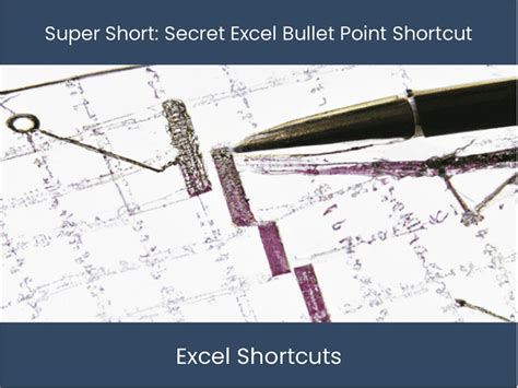 Boost Your Workflow With The Top Excel Bullet Point Shortcut