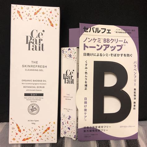 【未使用】セパルフェ ザ スキンリフレッシュ クレンジング ジェル 180gandブライトアップbbクリーム セットの落札情報詳細 ヤフオク
