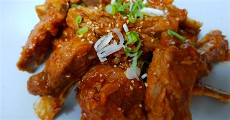 칠리소스등갈비구이