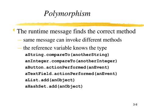 Ppt Polymorphism And A Few Java Interfaces Powerpoint Presentation Id
