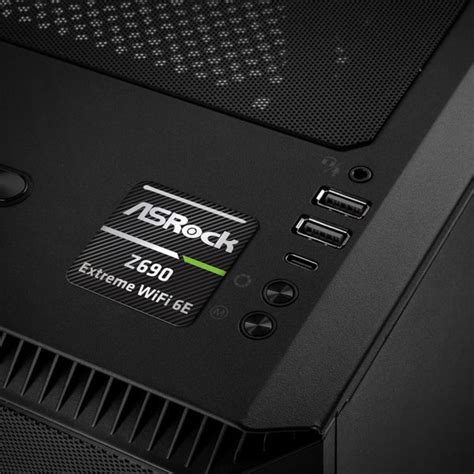 Asrock Z690 Extreme Wifi 6e Motherboard 1x1 Chrome Effect Domed Case