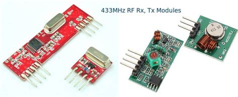 Rf Transmitter And Receiver Circuit Without Microcontroller Circuit