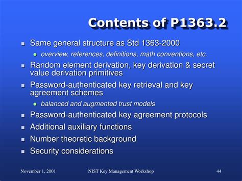 Ppt Ieee P1363 Standard Specifications For Public Key Cryptography Powerpoint Presentation