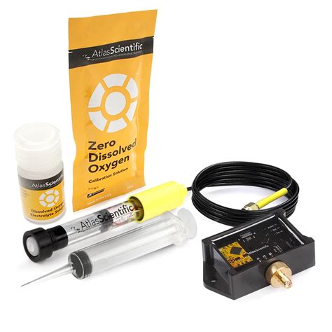 Atlas Scientific Ezo Complete Dissolved Oxygen Kit Sensors And Probes