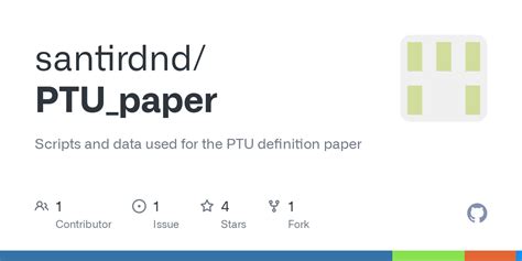Github Santirdnd Ptu Paper Scripts And Data Used For The Ptu