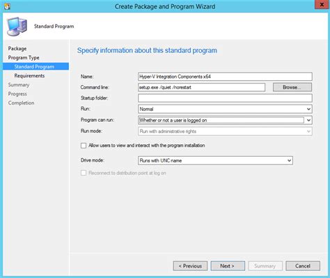 how to install the hyper v integration components with configmgr 2012 r2 during osd
