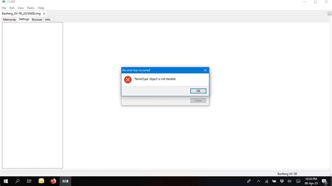 Feature 10505 Uv 5r Setting Tab Not Working In Chirp CHIRP