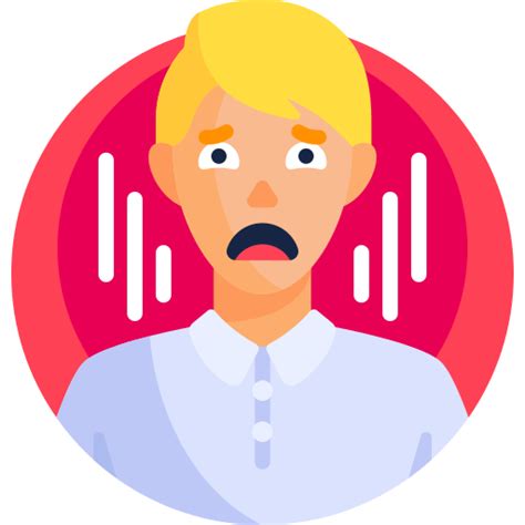 Scared Detailed Flat Circular Flat Icon