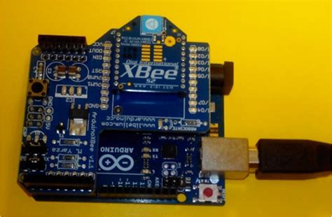 Figure 9 Xbee Node And Xbee Pro Shield Testing Properties Of E