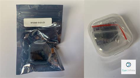 Cyan Infinite Initial Impression Of The Rp2040 Board With 0 42 Display