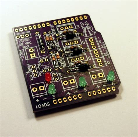 Building And Using A Mosfet Shield For Arduino 9 Steps Instructables
