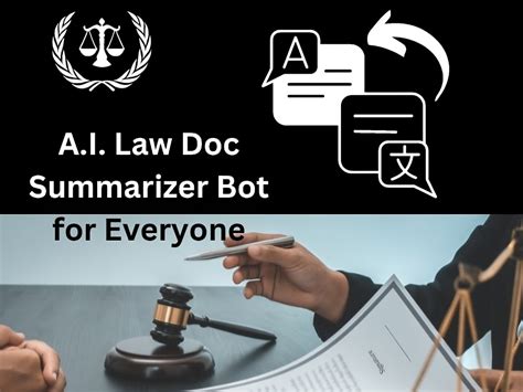 Law Text Summarizer Bot For Everyone Upwork