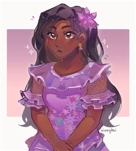 Isabela Madrigal Animated Movies Disney Drawings Cartoon Art Styles