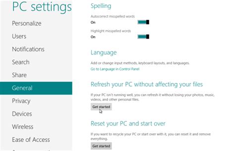 How To Refresh Or Reset Your Windows 8 PC Complete Guide