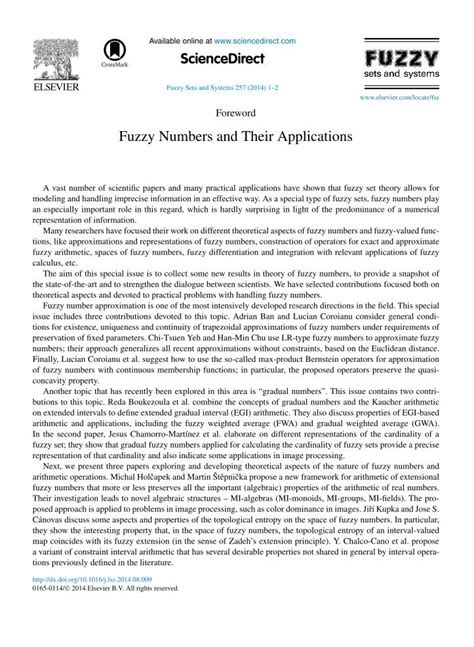 pdf fuzzy numbers and their applications dokumen tips