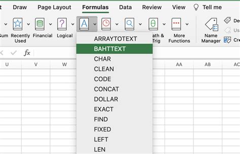 How To Use The BAHTTEXT Function In Excel For Mac HubPages