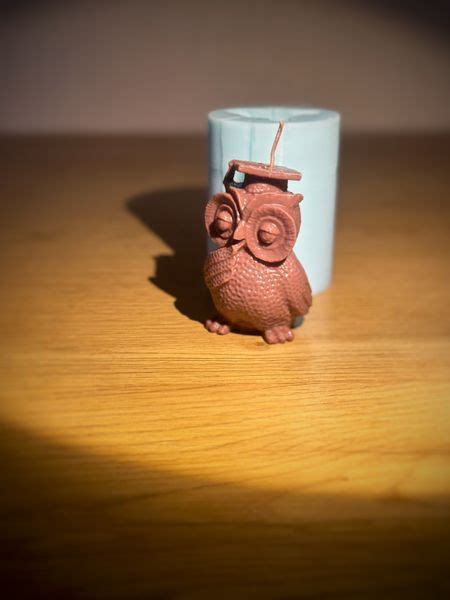 Купити Силіконовий молд Мудра сова в інтернет магазині Silimolds