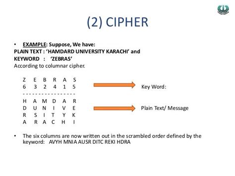 columnar transposition cipher