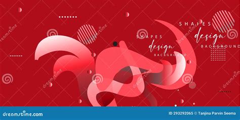 Abstract Background With Colorful Geometric Elements Stock Illustration Illustration Of Modern