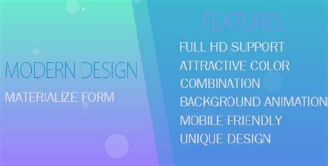 Login And Registration Form In Mvc Materialize Design Codemarket