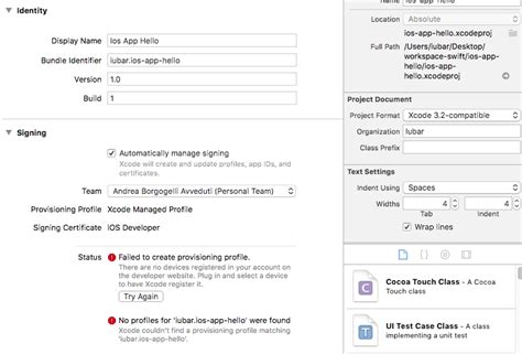 Ios Xcode Failed To Create Provisioning Profile Stack Overflow