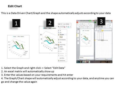 quantitative data analysis 3d line chart for comparison of powerpoint