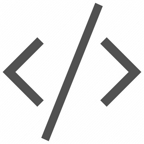 Code Frontend Programming Quote Slash Syntax Icon Download On