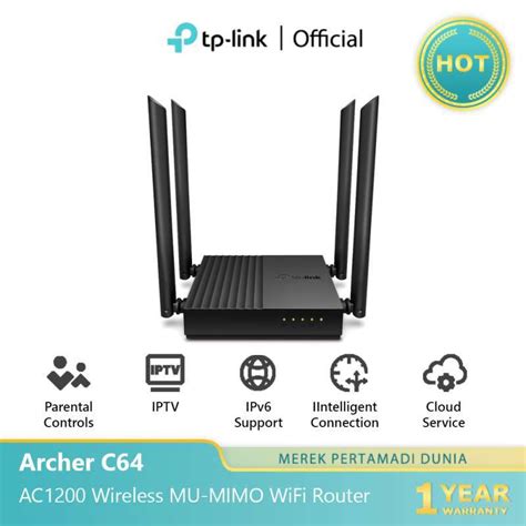 Promo Tp Link Archer C Ac Wireless Mu Mimo Wifi Router Diskon Di Seller Tp Link
